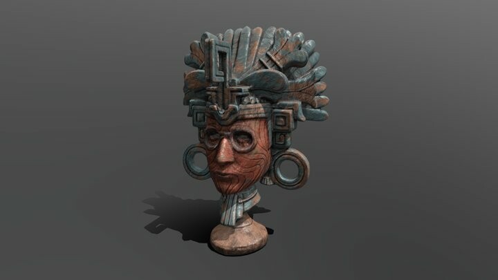 ArtStation - Mayan portrait