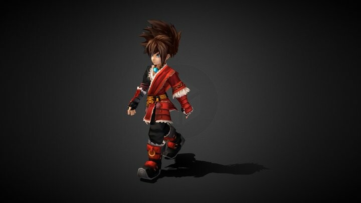 ArtStation - 3D RPG player character male