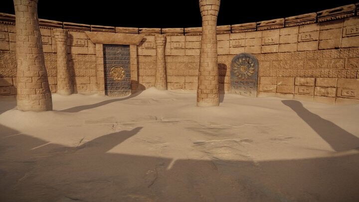 ArtStation - Sand Temple