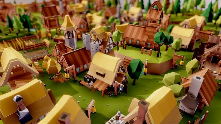 ArtStation - Fantasy Village