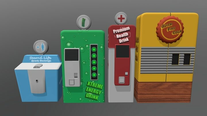 ArtStation - Call of Duty Style Perk Machines