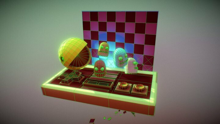 ArtStation - GAME ART CHALLENGE - RETRO GAME FAN-ART