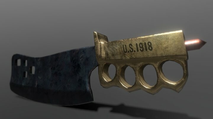 ArtStation - Military Cleaver