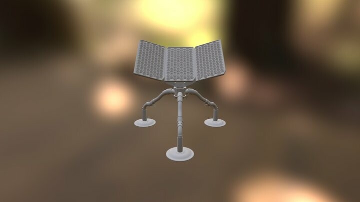 ArtStation - Solar Panel - Maya