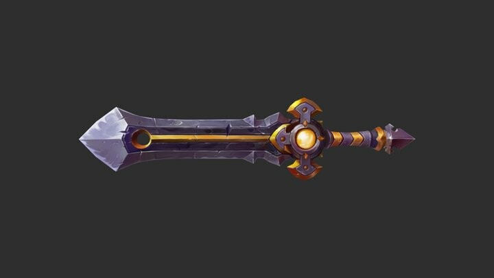 ArtStation - Paladin Sword