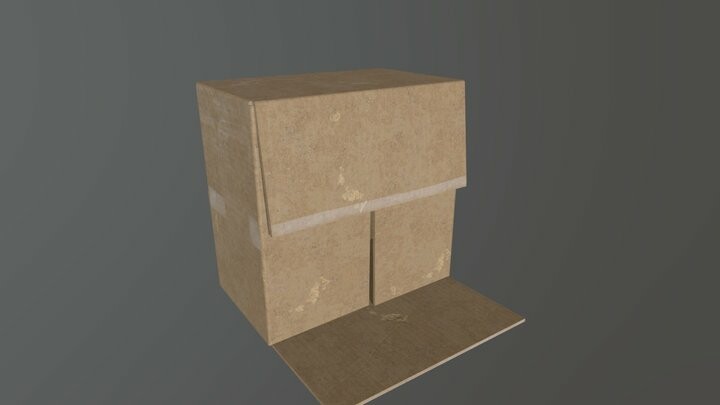 ArtStation - Simple Cardboard Box
