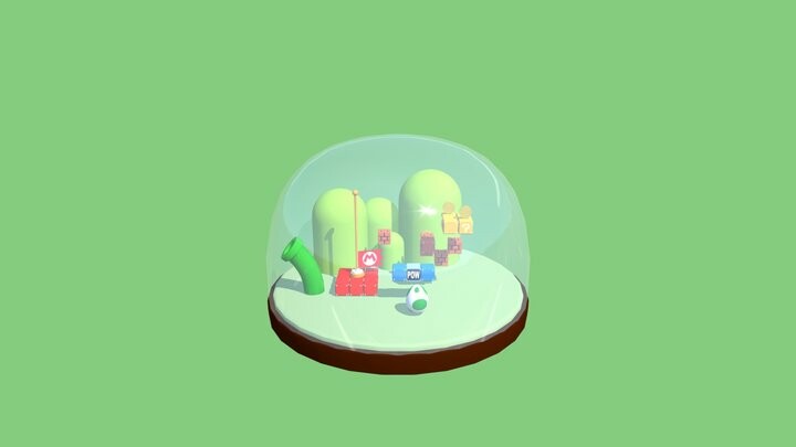 ArtStation - Super Mario Stage