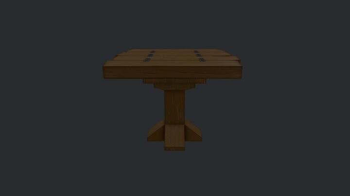 ArtStation - Stylized Table