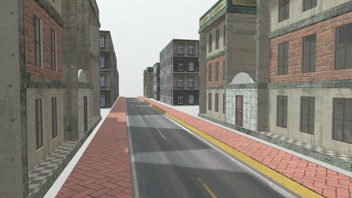 ArtStation - Game Low Poly Buildings