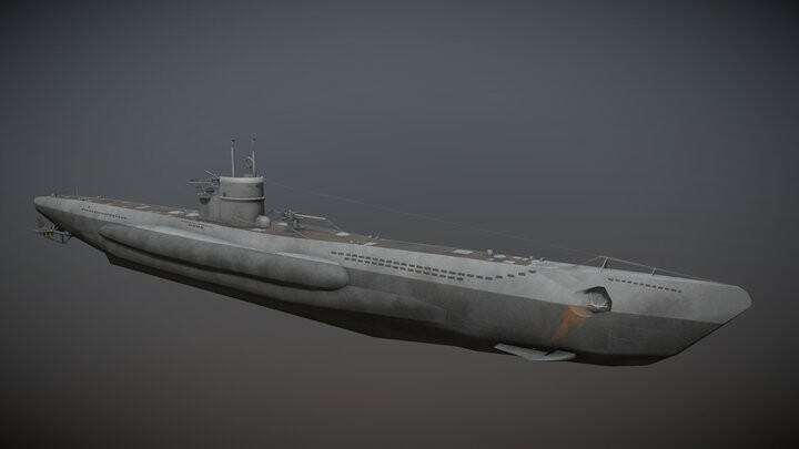 ArtStation - U-557, Thomas Beerens