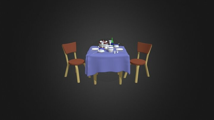 ArtStation - Dinner table
