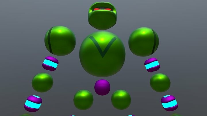 ArtStation - Vectorman fan made 3D model