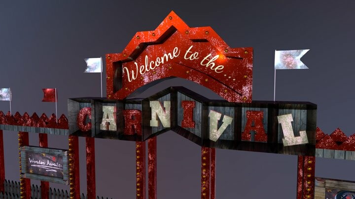 ArtStation - Carnival Entrance