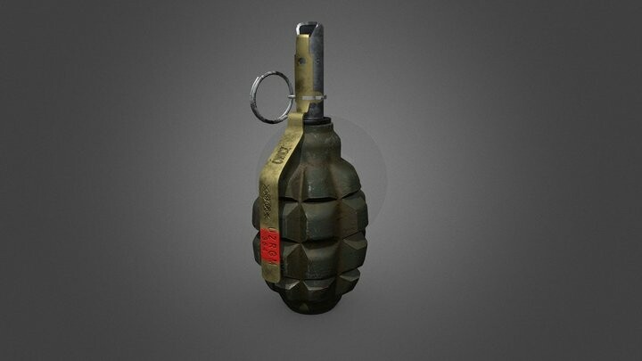 ArtStation - F1 Grenade