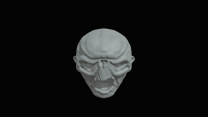ArtStation - Troll Head