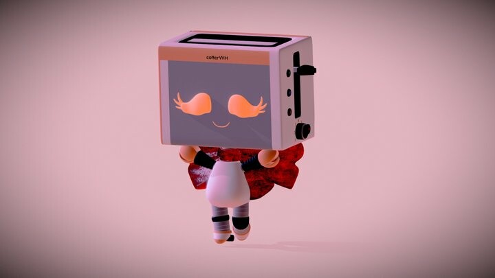 ArtStation - Robot-Toaster