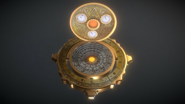 ArtStation - Tomb Raider Clock of Ages