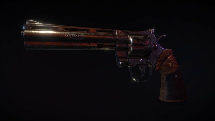 ArtStation - COLT PYTHON .357