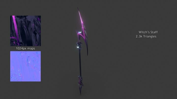 ArtStation - Witch's Staff