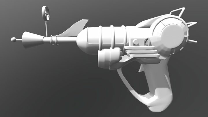 ArtStation - Raygun (Recreation)