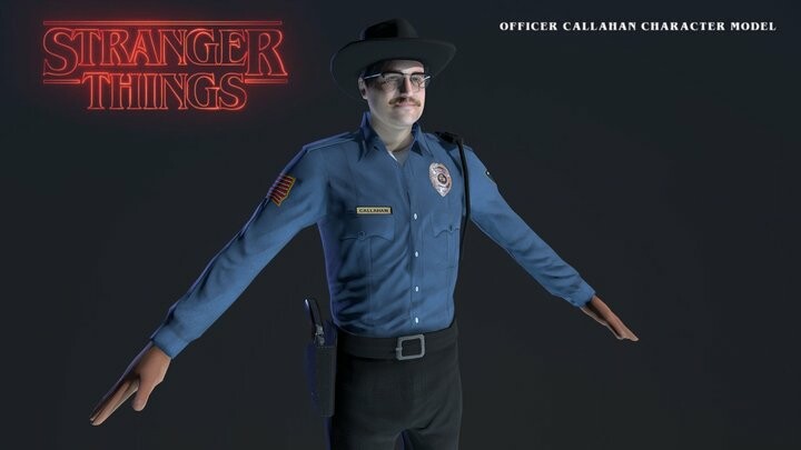ArtStation - Hawkins Police Dept
