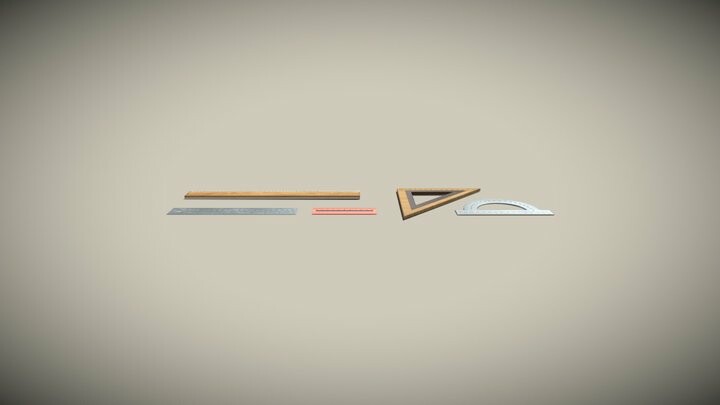 3D Disco - Math Geometry Tool Set 3D Model