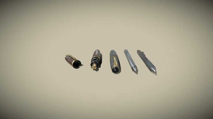 ArtStation - Pens 3D Model