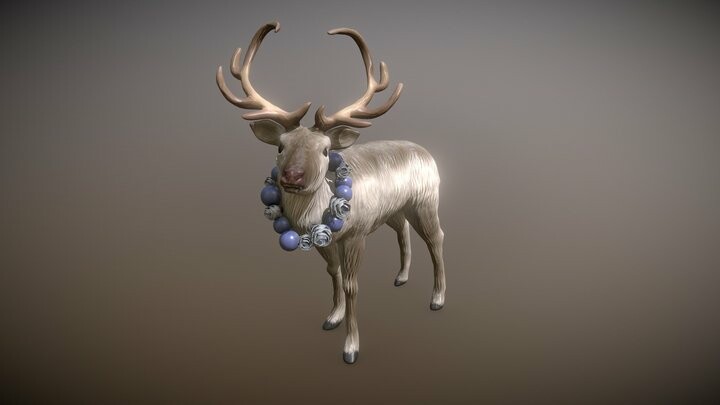 ArtStation - Rudolph the Red-Nosed Reindeer