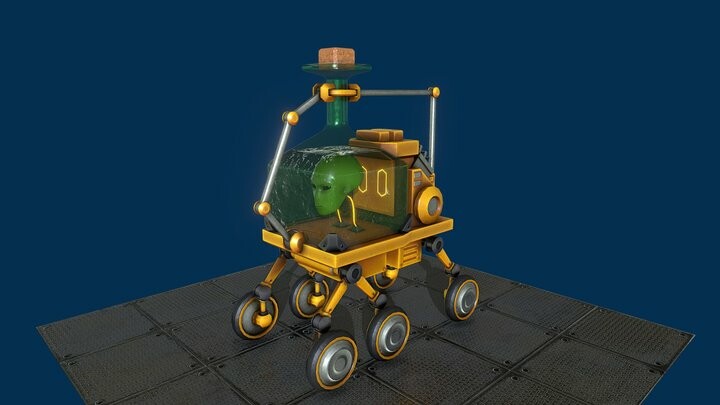 ArtStation - Mecha Alien Robot 39