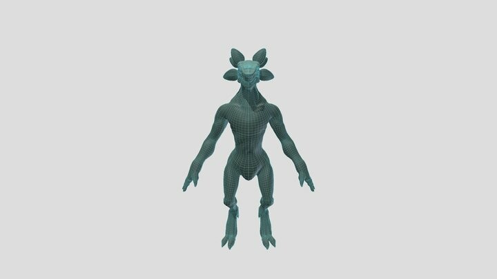 ArtStation - First Retopology Attempt
