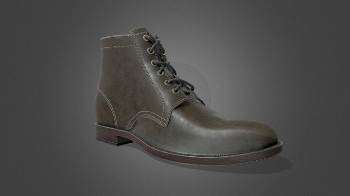 ArtStation - Leather Boot - Tutorial