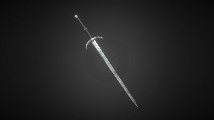 ArtStation - Worn Longsword