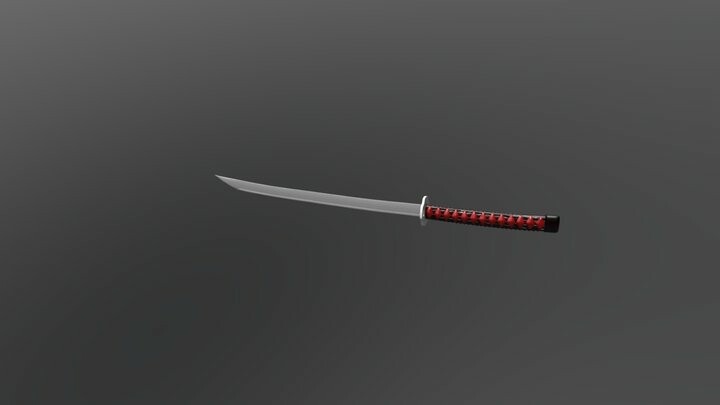 ArtStation - Red Katana