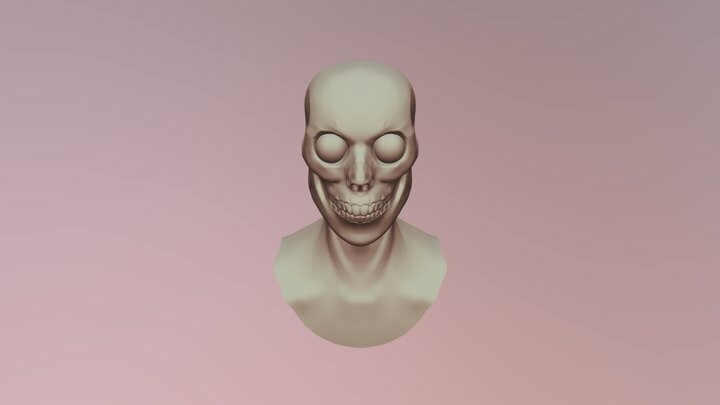 ArtStation - Clay Skull