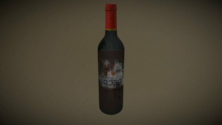 ArtStation - Dirty Vine Bootle Game Asset