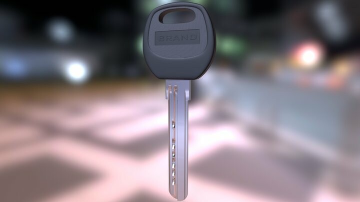 ArtStation - Realistic key 3d model