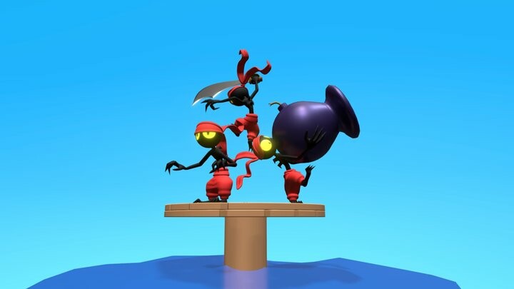 ArtStation - Tinkerbats (Shantae)