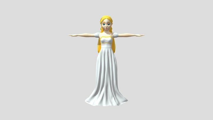 ArtStation - Princess Zelda 3D model