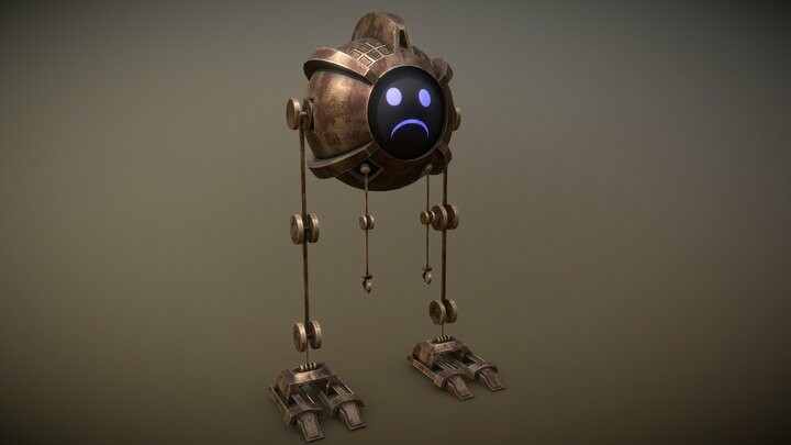 ArtStation - Sad Robot