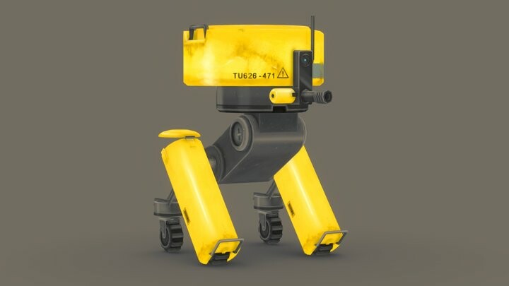 ArtStation - Automatic Protective Turret 3D Model