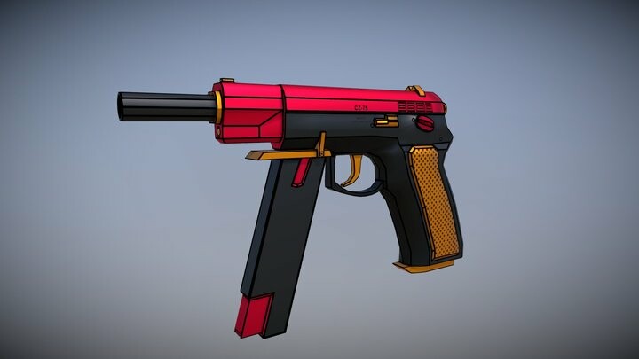 ArtStation - CZ-75 Auto