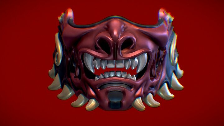 ArtStation - Samurai Mask