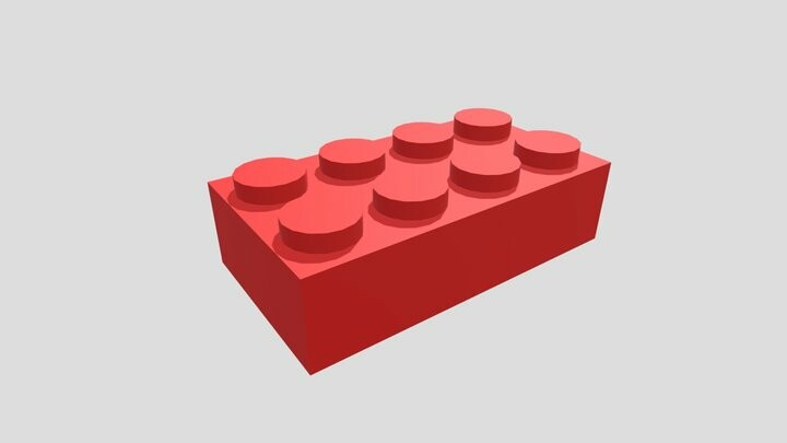 ArtStation - Lego Low Poly