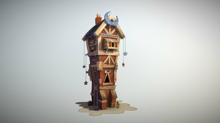 ArtStation - Moon House