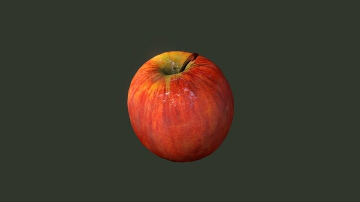 ArtStation - Realistic apple