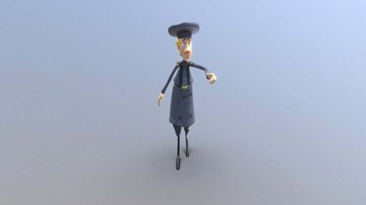 ArtStation - Mailman Jesper from Klaus