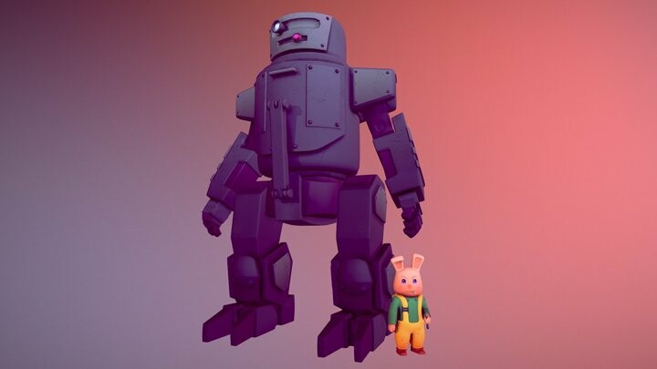 ArtStation - Mecha-Rabbit