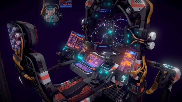 ArtStation - Sci-Fi Wayfinder Unit