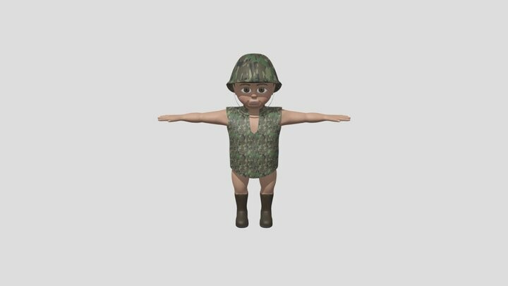 ArtStation - Baby Soldier