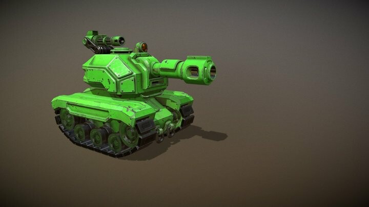 ArtStation - Stylized Tank